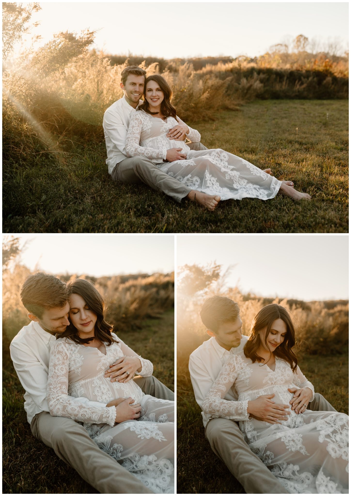 Romantic Maternity Session in Winston-Salem | Kayla & Nick