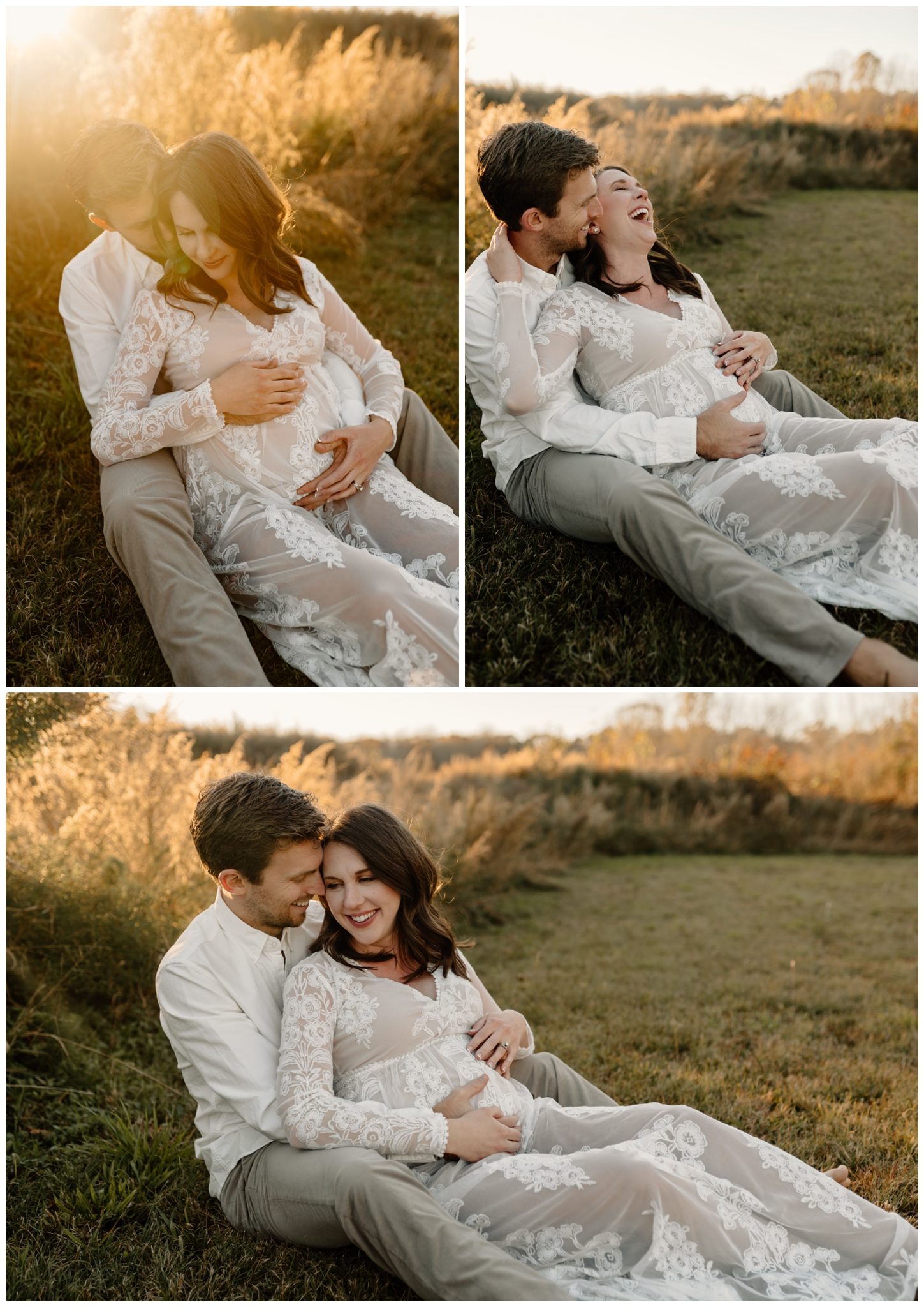 Romantic Maternity Session in Winston-Salem | Kayla & Nick