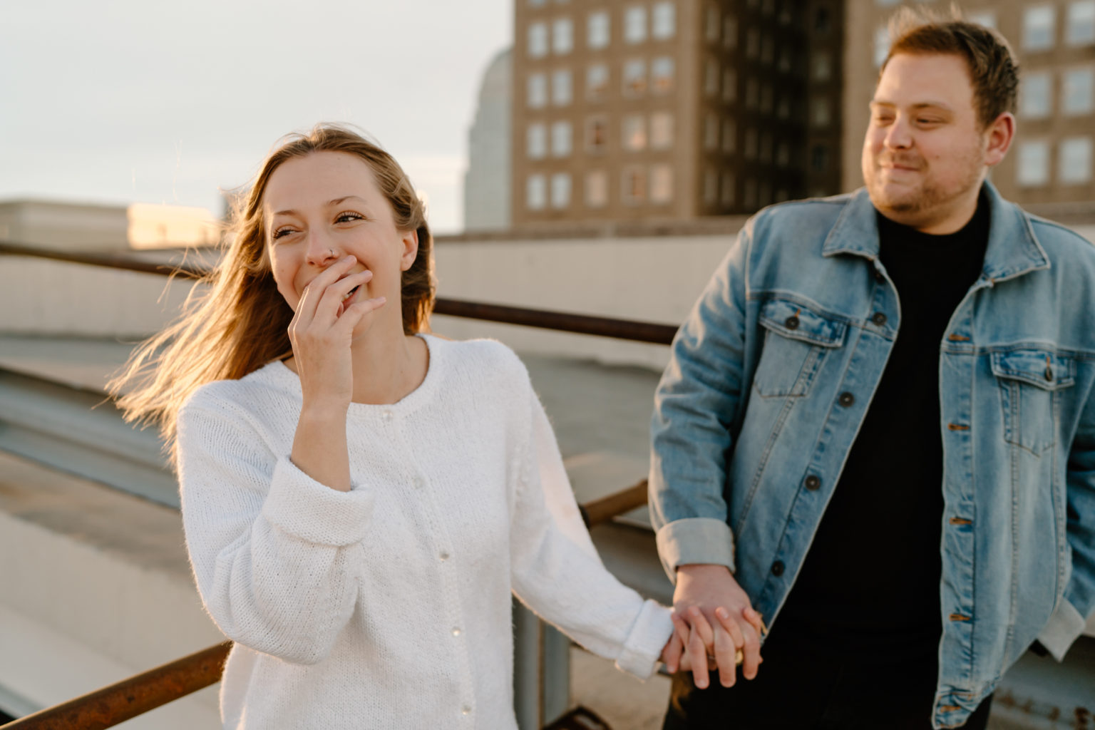 Downtown Greensboro Engagement Session | NC Wedding Photographer