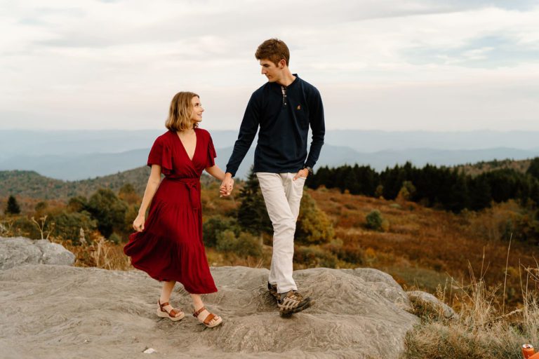 Adventure Couples Photos In The Mountains of North Carolina ...