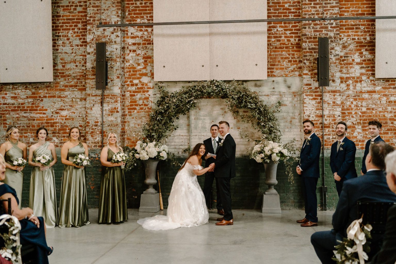 Dreamy Wedding Day At Cadillac Service Garage - kayliphotography.com
