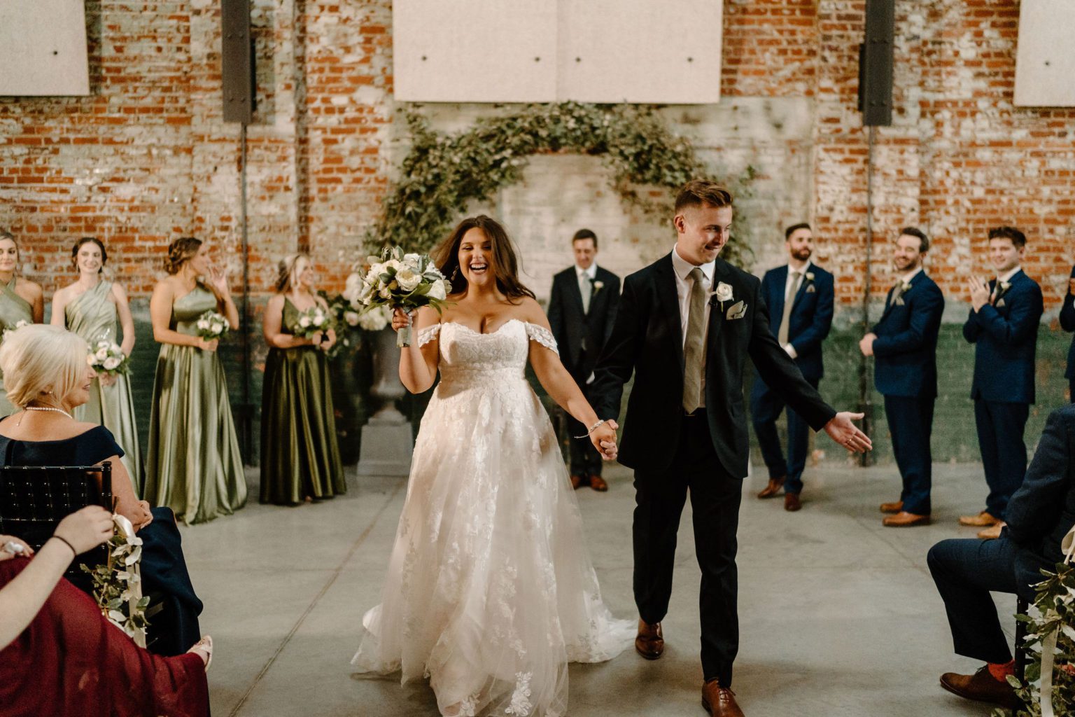 Dreamy Wedding Day At Cadillac Service Garage - kayliphotography.com