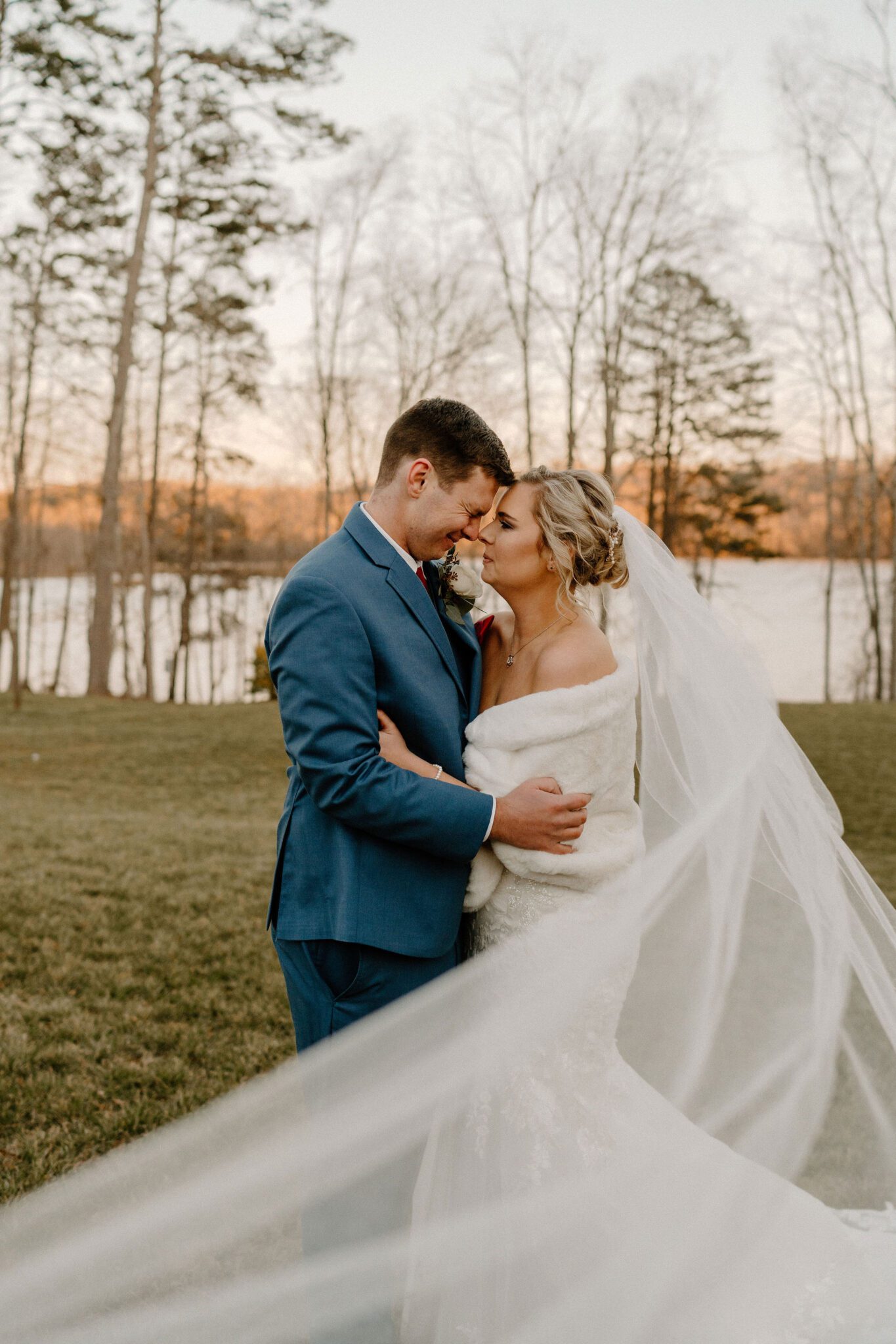 A Winter Wedding at Winston Salem Wedding Venue - Old Homeplace ...